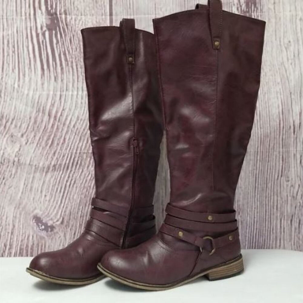 Journee Collection Knee-High Boots - Gem
